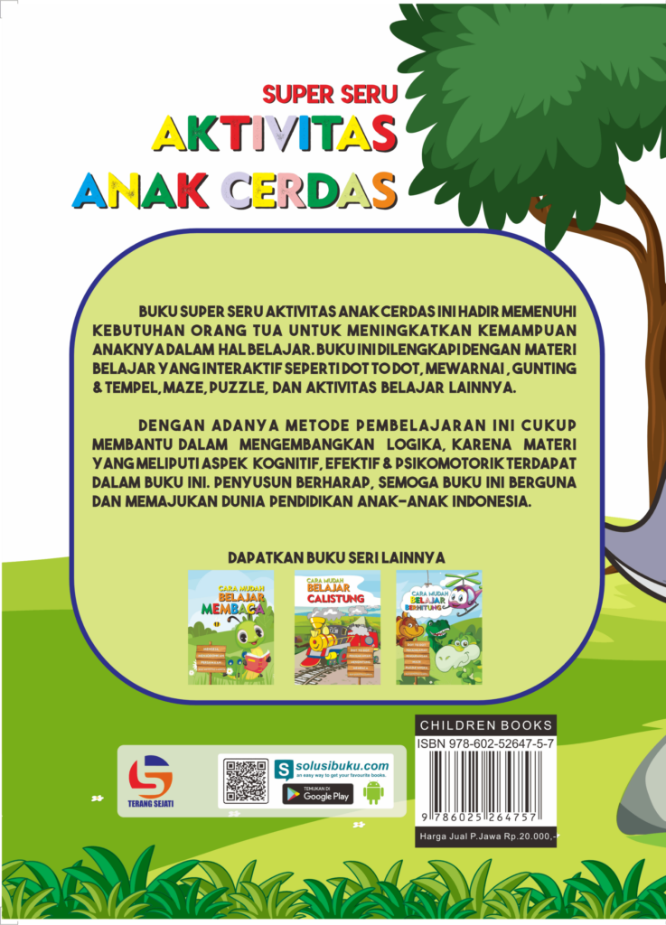 Aktivitas Anak Cerdas: Super Seru - Penerbit Terang Sejati